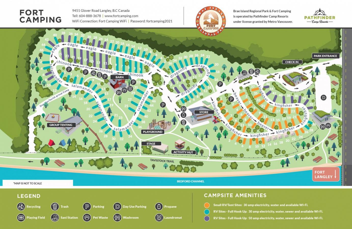 Campground Map | Fort Camping
